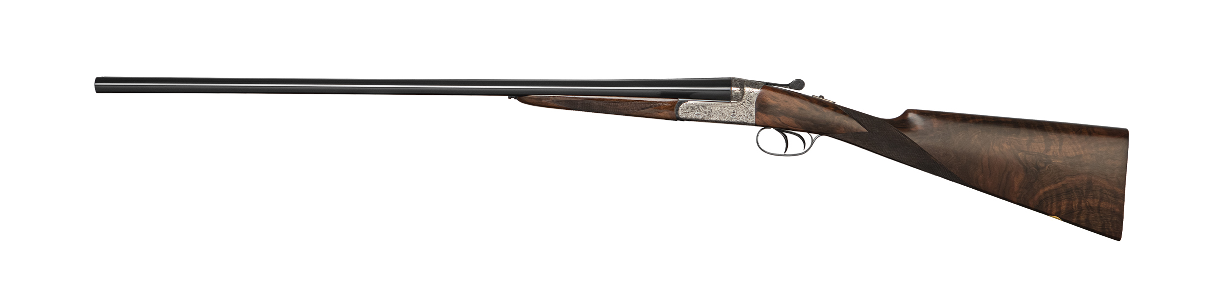 AYA BOXLOCK ROUND ACTION SIDE BY SIDE SHOTGUN BOXLOCK | AYA FINE GUNS