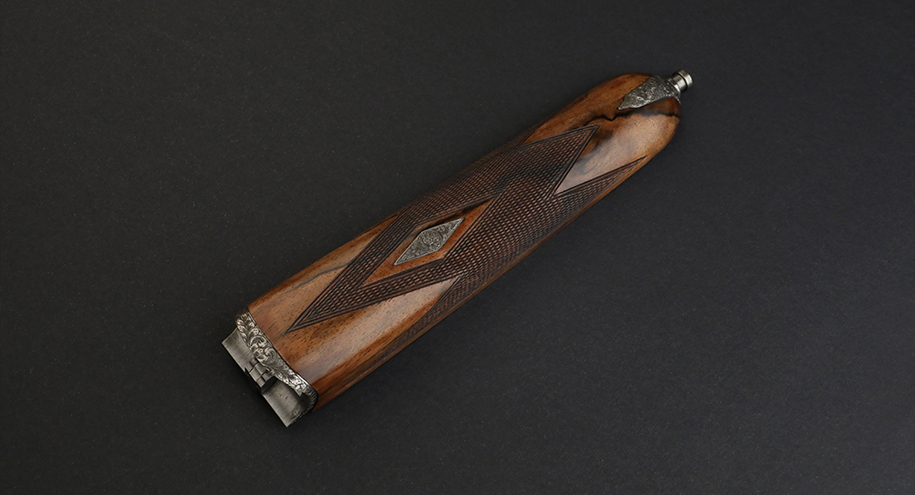 AYA FINE GUNS MODEL PREMIUM ROUND ACTION SIDE BY SIDE SHOTGUN SIDELOCK