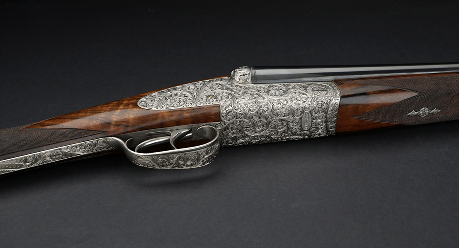 AYA FINE GUNS MODEL SUPREMA SIDE BY SIDE SHOTGUN SIDELOCK